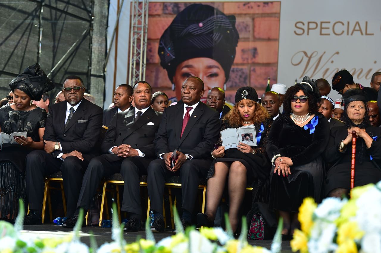 PICTURES: Winnie Madikizela-Mandela Funeral Service - KAYA 959