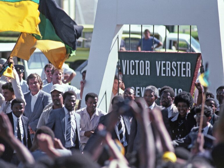 We reflect on the day when Madela was released from Victor Vester