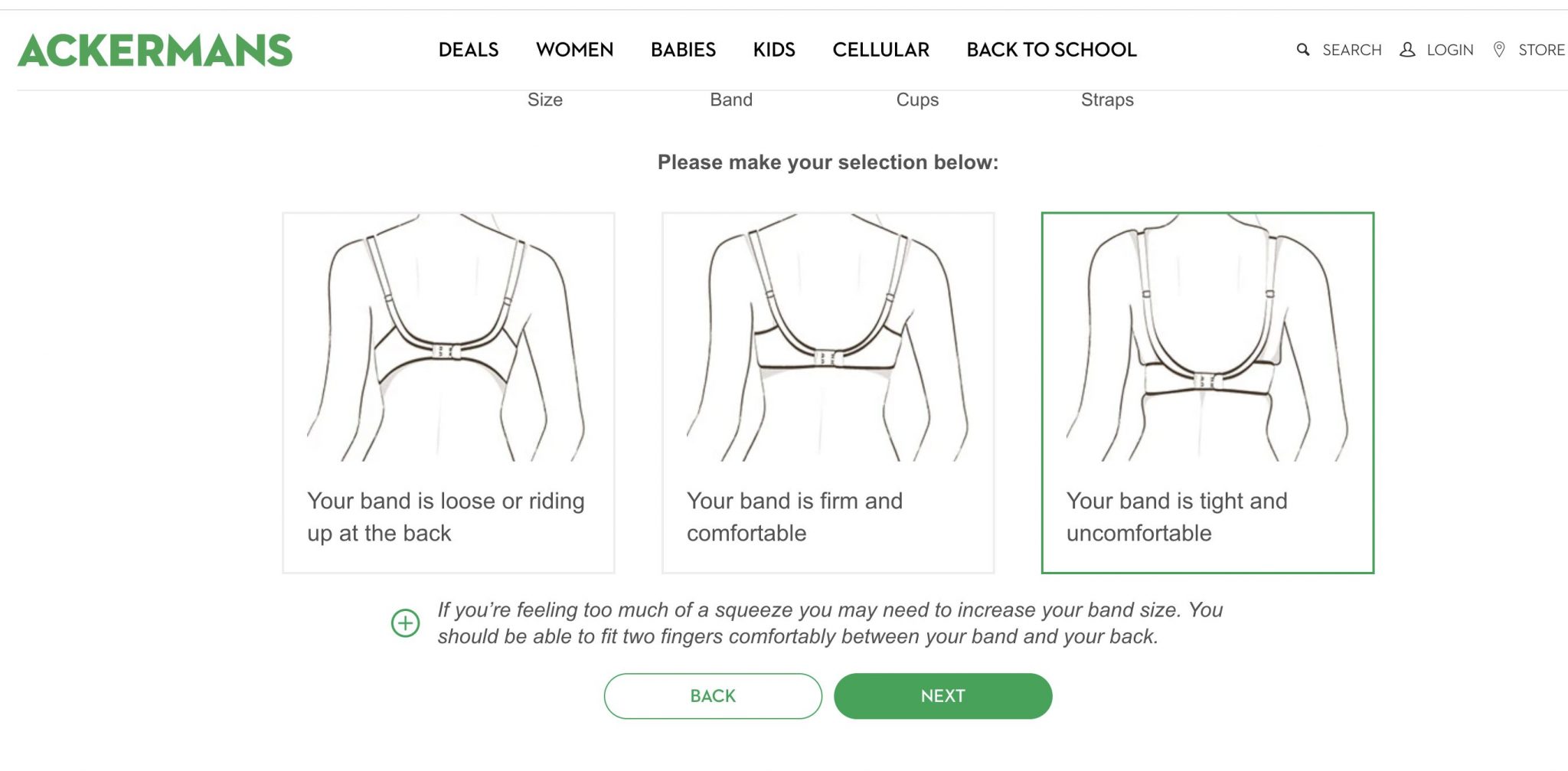 Find confidence in your bra size - KAYA 959