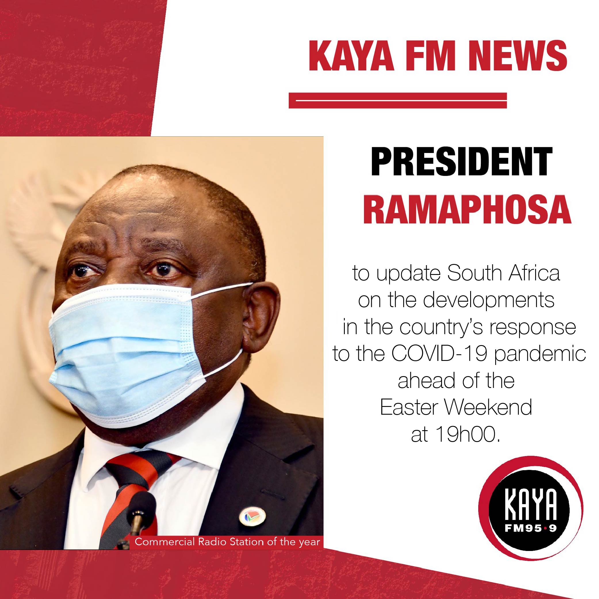 President Ramaphosa is set to address the nation ahead of the Easter ...