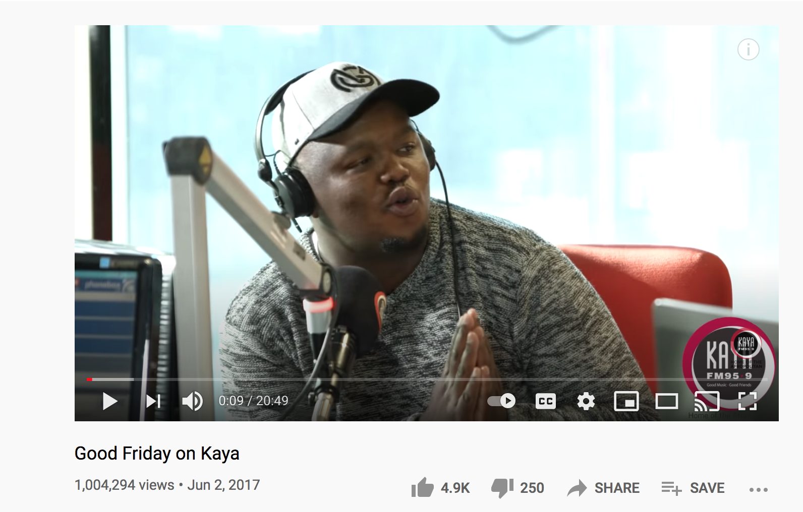Good Friday with Skhumba video reaches 1 million views
