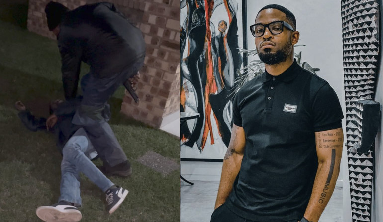 Prince Kaybee takes down intruder in his home Prince Kaybee takes down intruder in his home