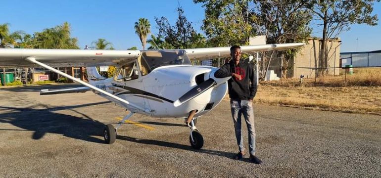 Ke good life: King Monada shows off his 'private jet'