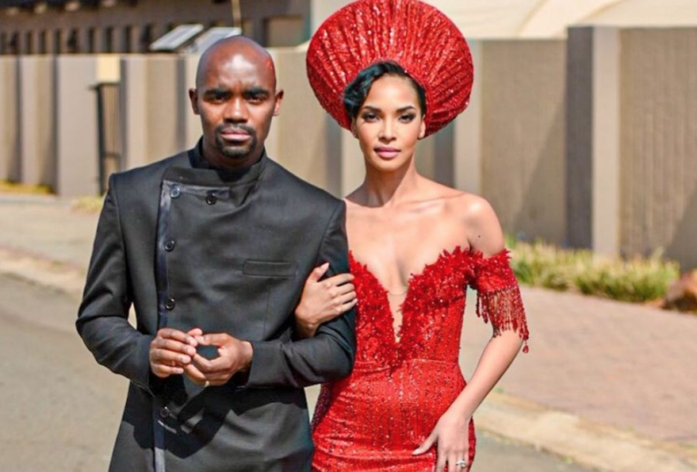 IN PICS: Liesl Laurie and Musa Mthombeni's traditional wedding