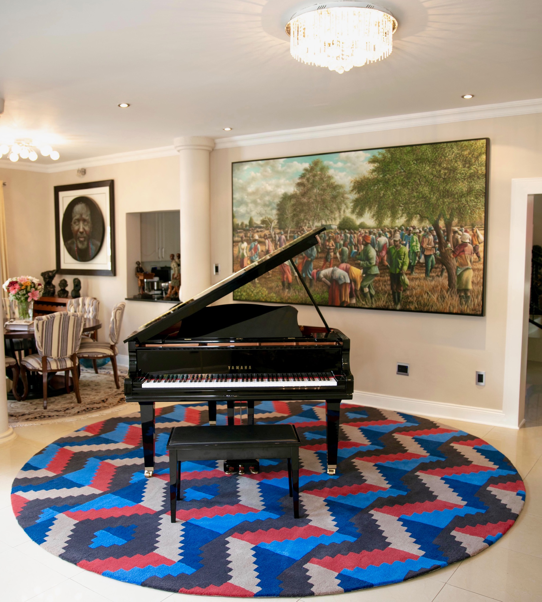 Midday Joy: Laduma and Lihle Ngxokolotake a bow