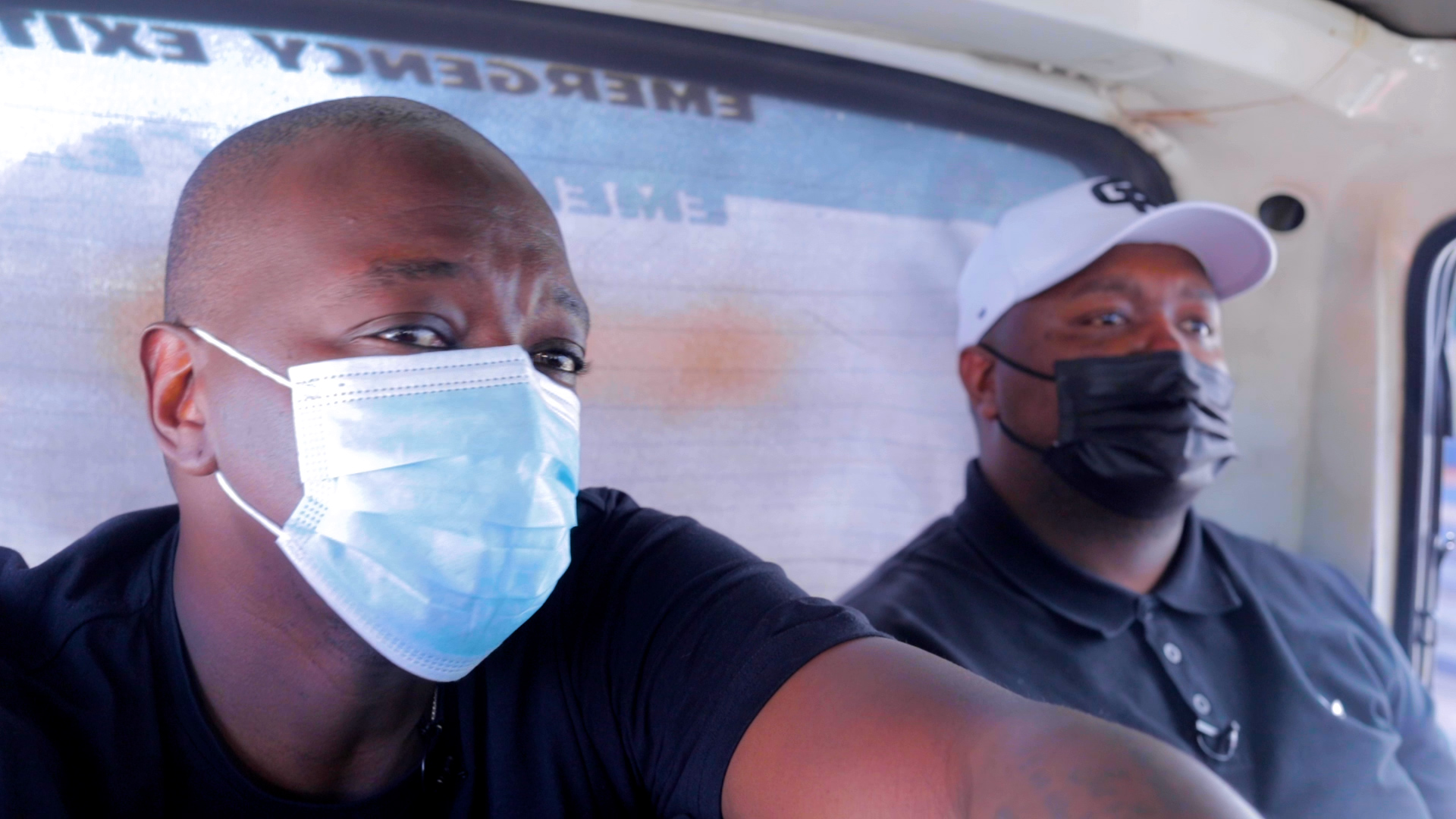 Thomas and Skhumba's taxi ride to the Bree Street Taxi Rank