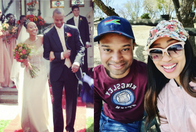 Kgomotso Christopher and her husband, Calvin celebrate 17 years together
