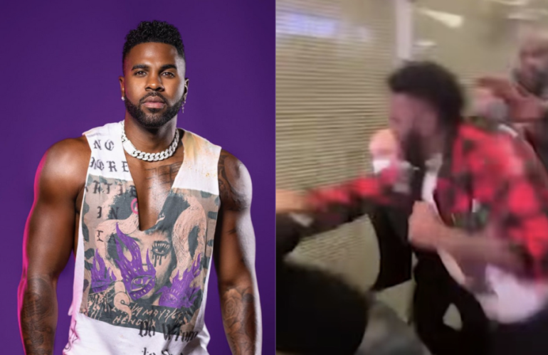 WATCH: Jason Derulo gets into a fight after two guys called him Usher