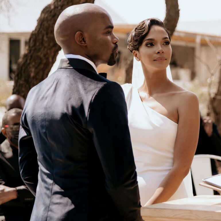 Liesl Laurie celebrates hubby Musa Mthombeni - KAYA 959