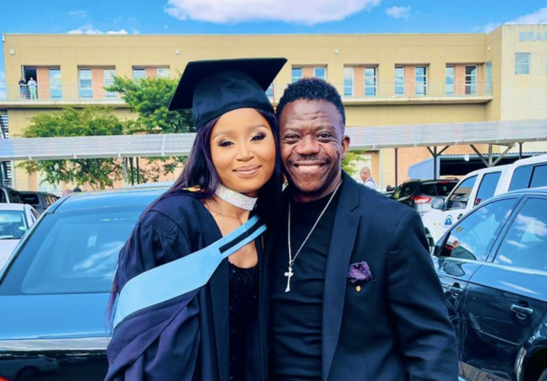 Dr Benjamin Dube's daughter graduates