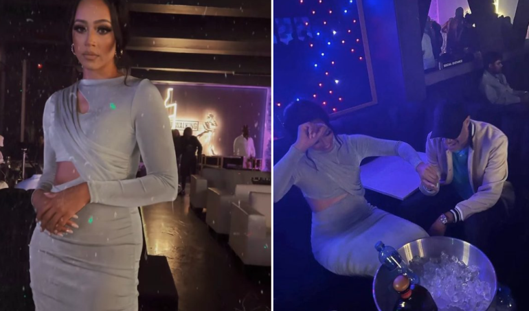 Who's the mystery woman that was spotted with Quinton Jones?