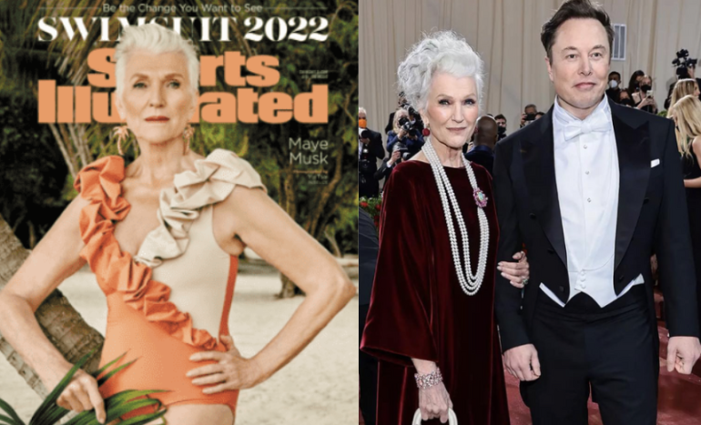 Elon Musk’s mother Maye, becomes the oldest cover model for Sports ...
