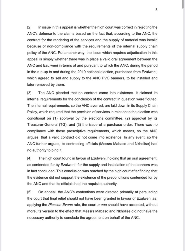 ANC ordered to pay R100 million for election posters - KAYA 959