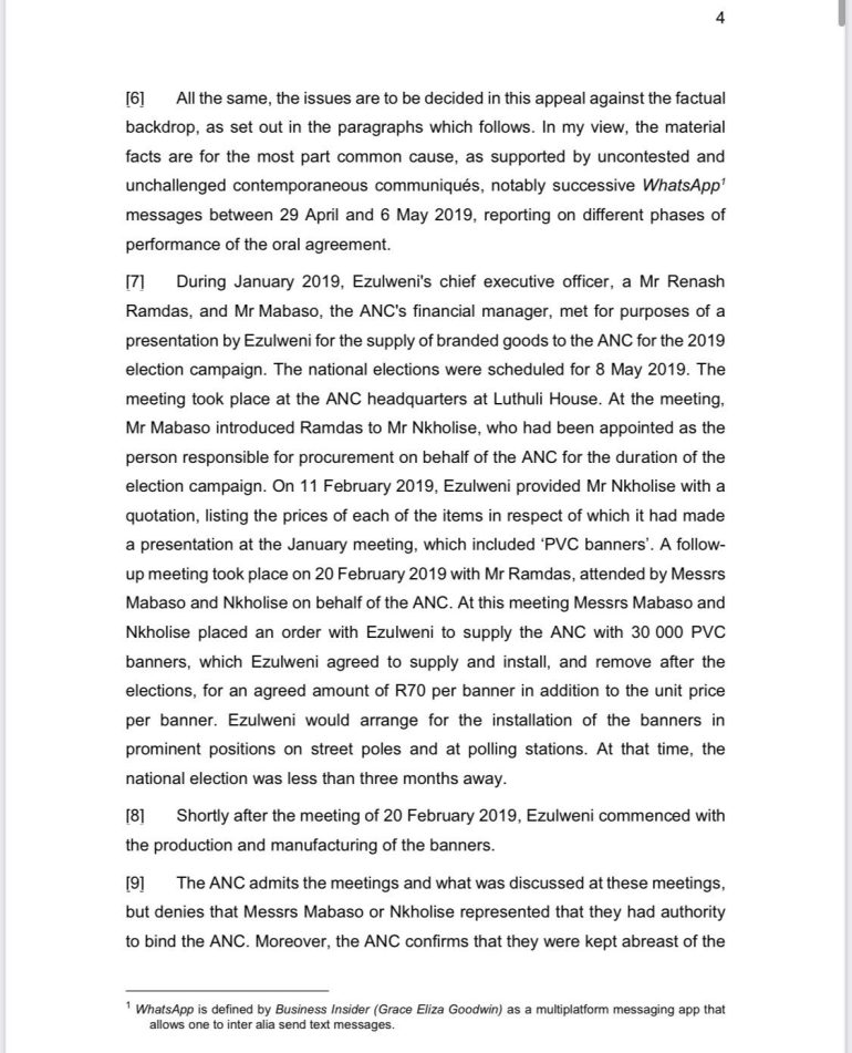 ANC ordered to pay R100 million for election posters - KAYA 959