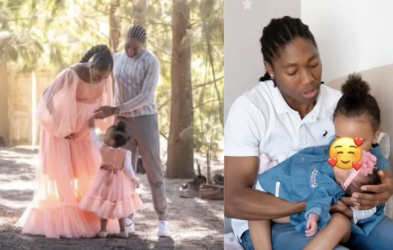 Caster Semenya and wife discuss the birth of their miracle child