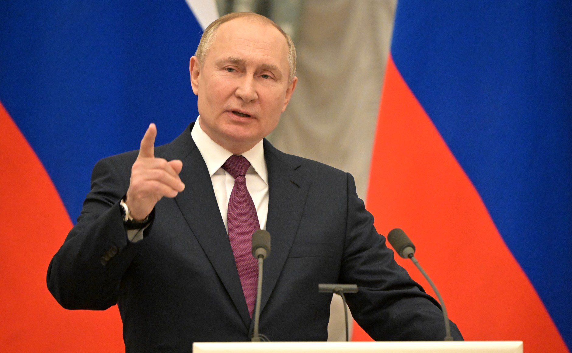 Vladimir Putin has at 87% of the vote been re-elected as President of ...