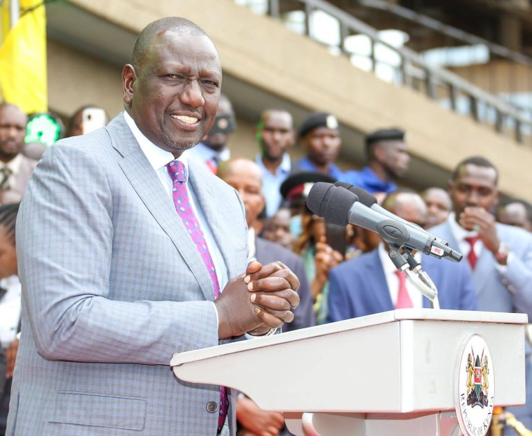 WATCH: Inauguration of William Ruto as Kenya’s fifth president