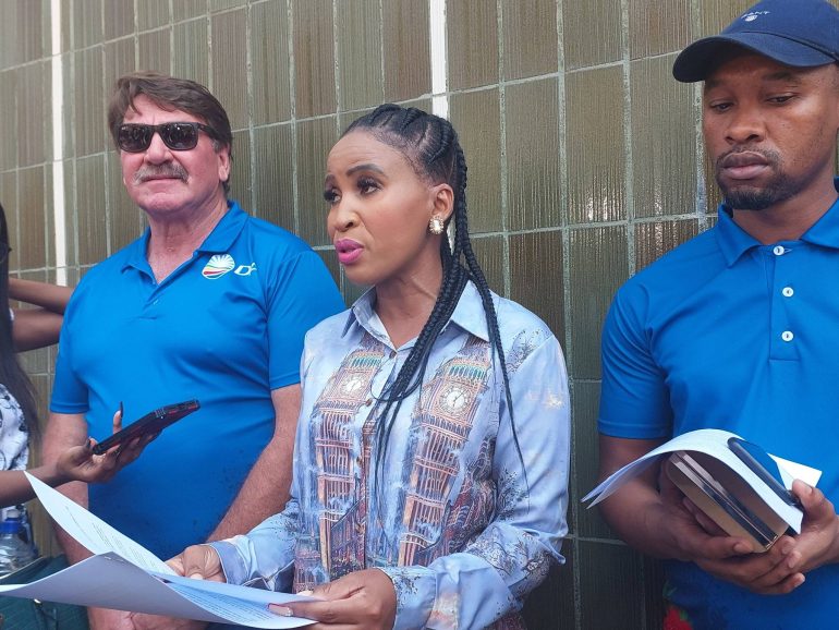 Mpho Phalatse lays charges against a metro-owned real estate company