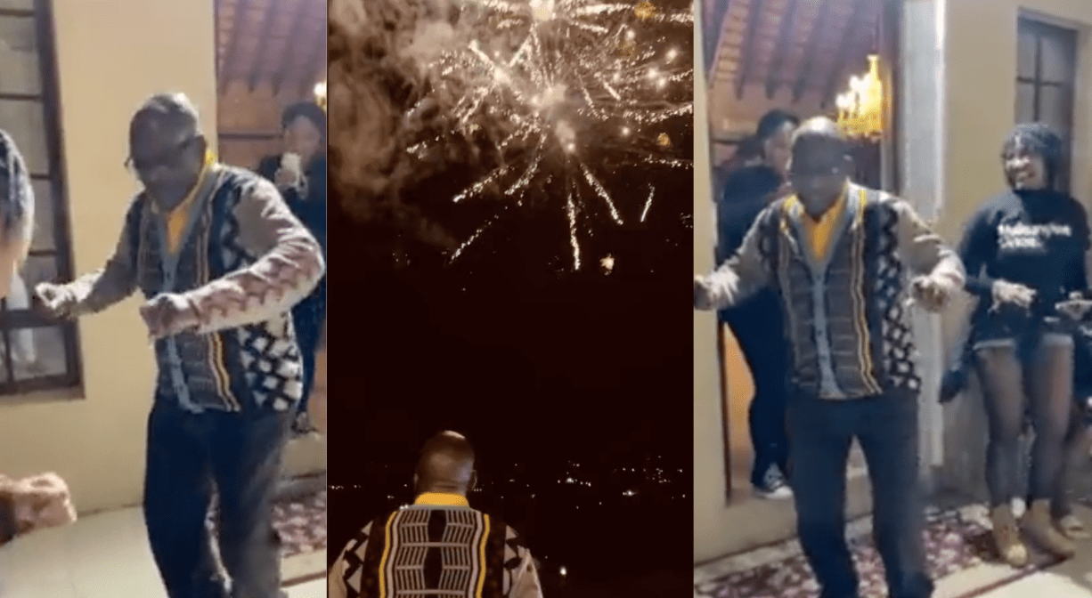 WATCH: Zuma celebrates the end of his jail sentence with a party and ...