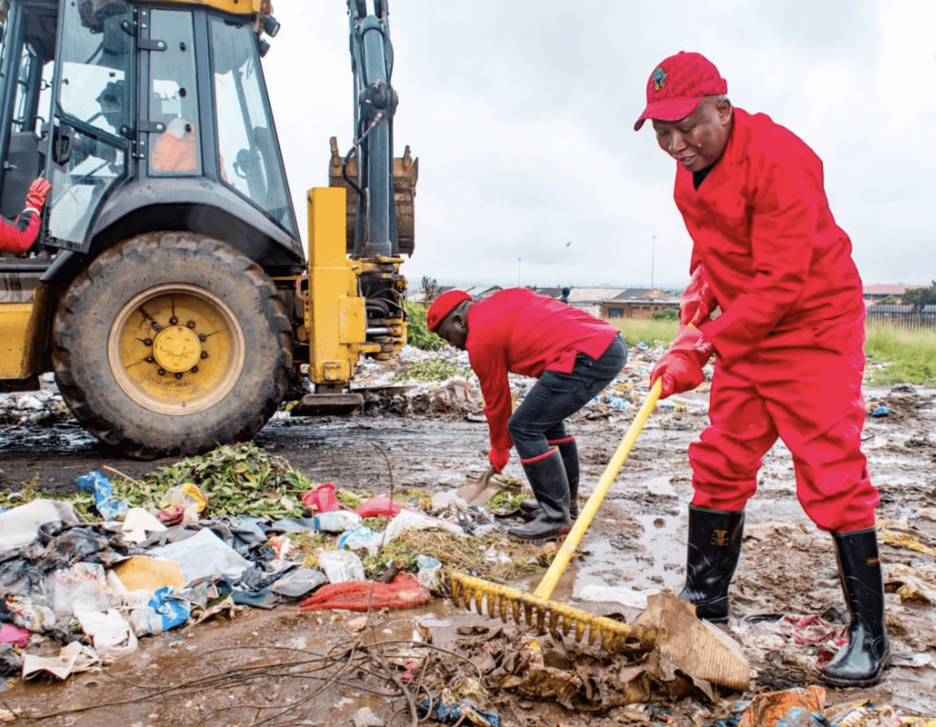 EFF launches Andries Tatane cleaning campaign in Sebokeng