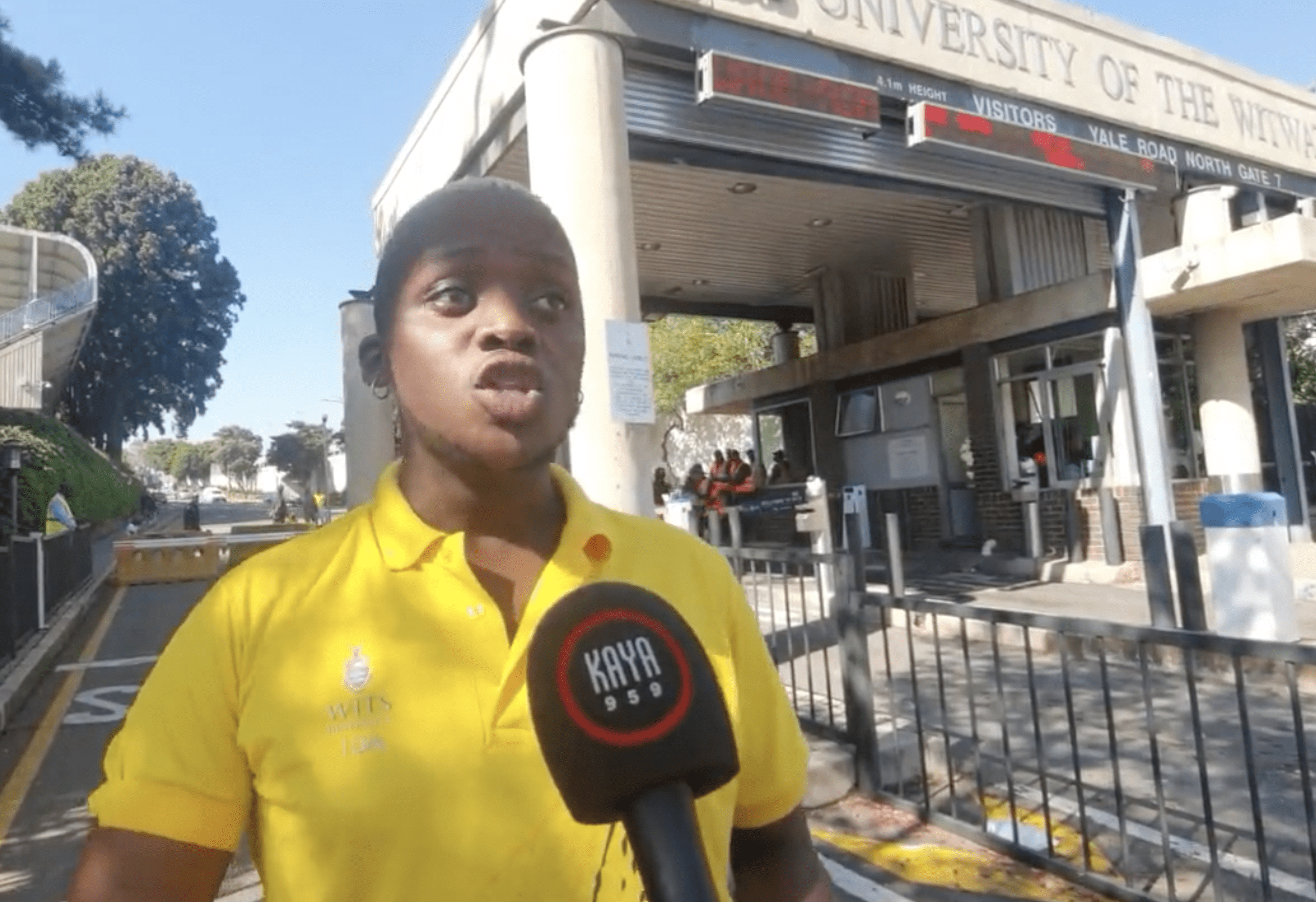 WATCH: Wits University students protest over financial exclusion and ...
