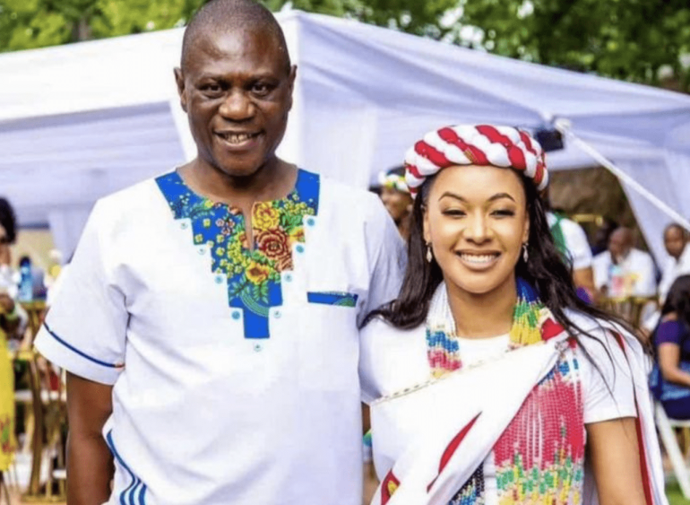 Deputy President Paul Mashatile has tied the knot