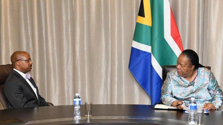 Naledi Pandor speaks on US Ambassador to South Africa Reuben Brigety’s ...