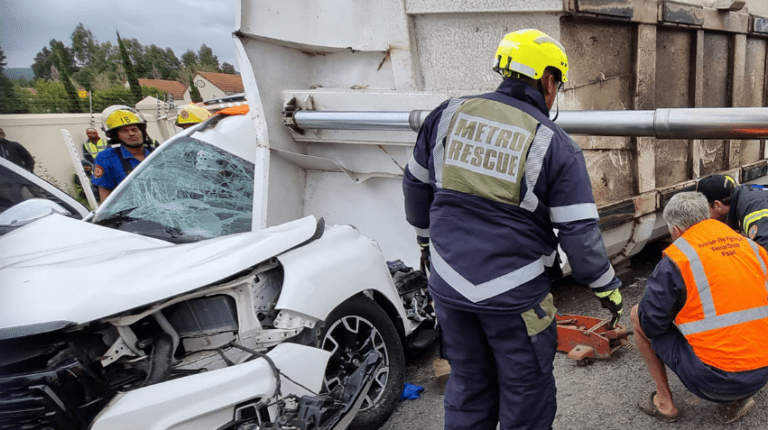 11-year old and her father survive freak accident