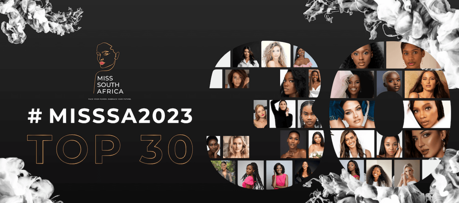 Miss SA has announced this year Top 30 finalists