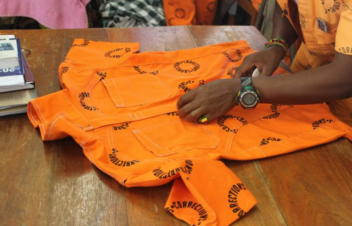 Correctional Services has urged public to stop wearing prison uniform