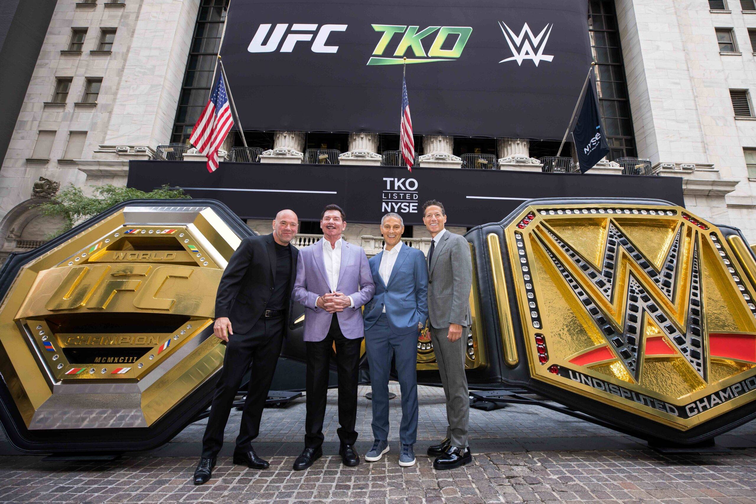 WWE and UFC have merged to form TKO Group