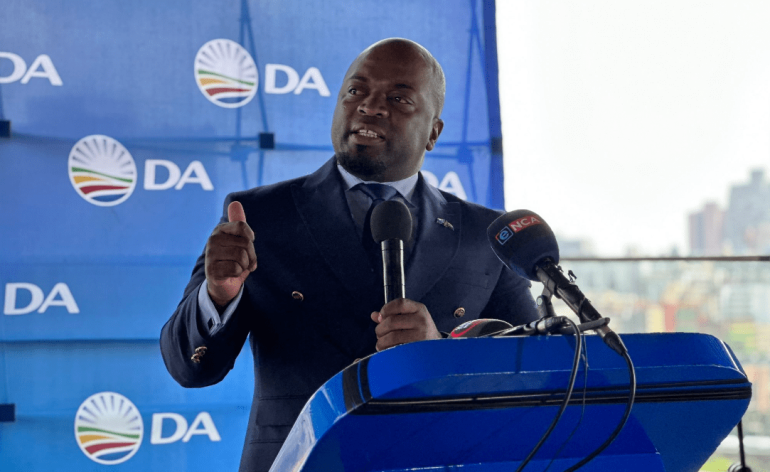 DA has again announced its provincial leader Solly Msimanga as Gauteng's Premier candidate