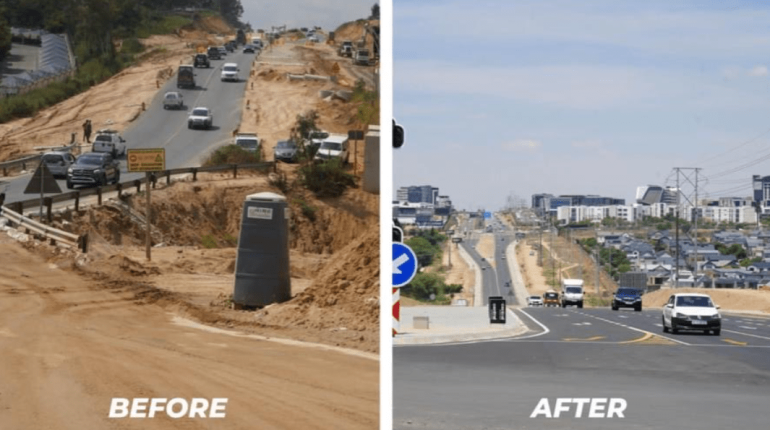 Upgraded K73 Allandale Road has officially opened