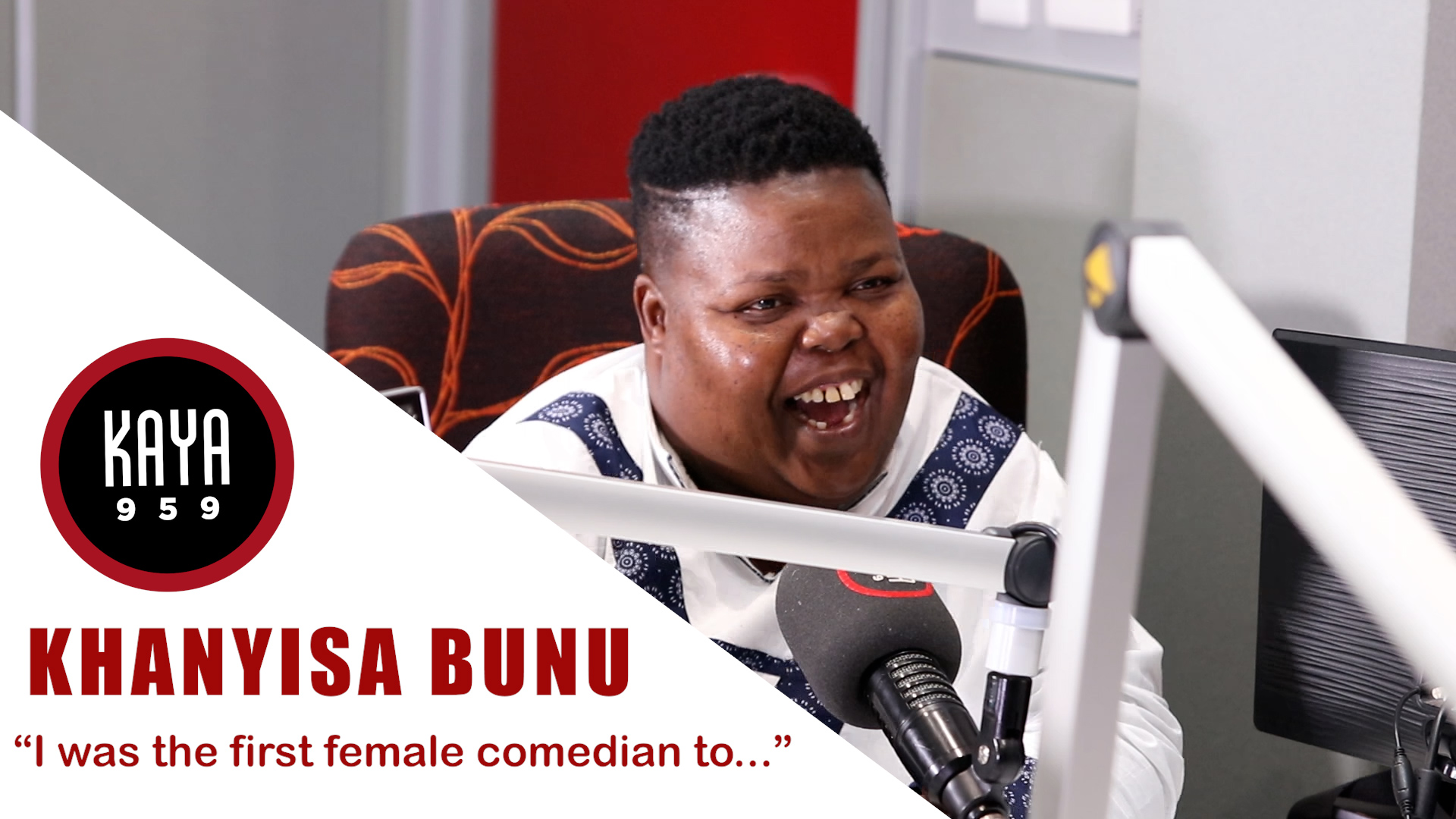 WATCH: Comedian, Khanyisa Bunu on how she left teaching for comedy and making history with ...