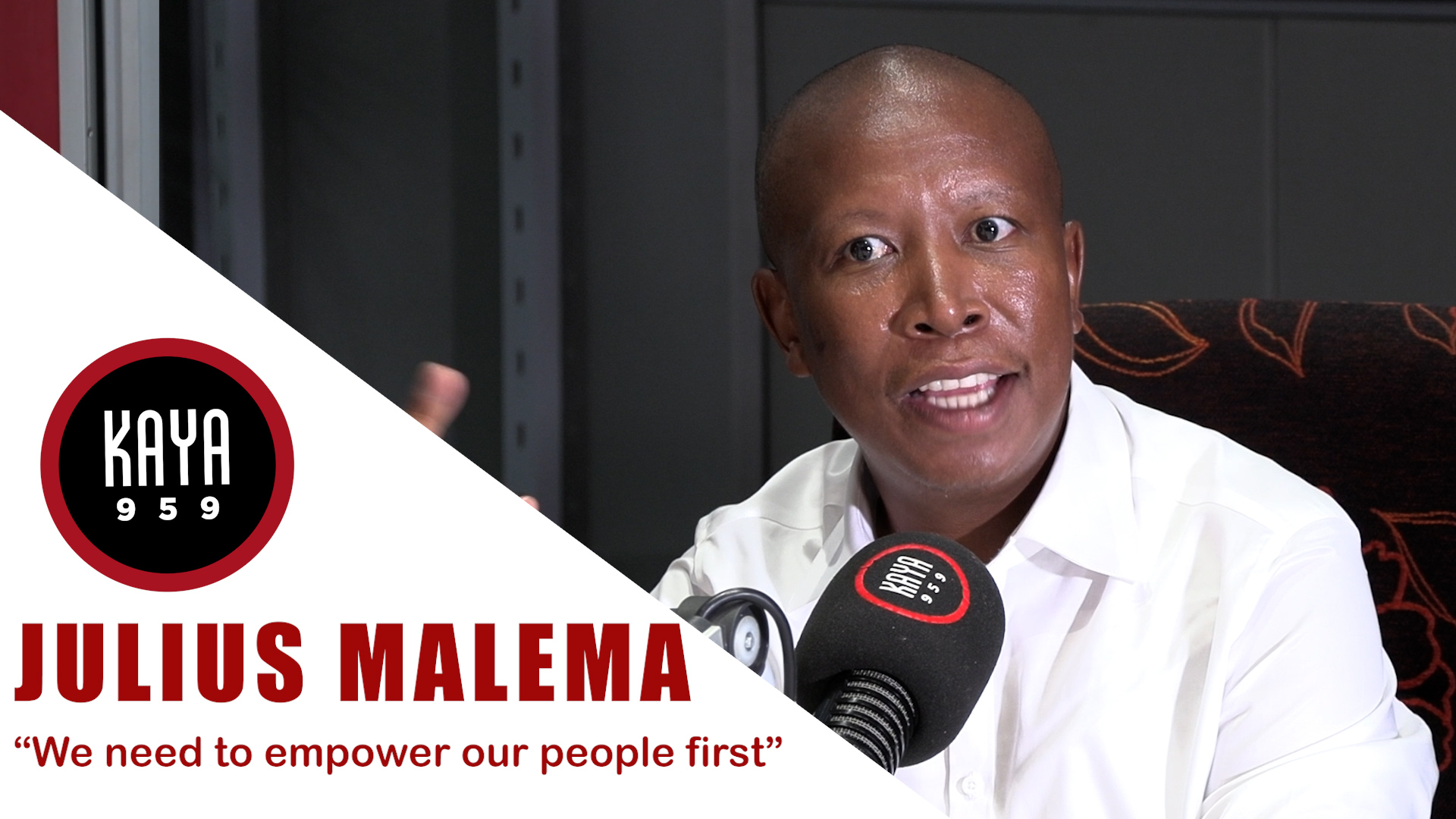 WATCH: EFF Leader, Julius Malema on the EFF manifesto, free education ... WATCH: EFF Leader, Julius Malema on the EFF manifesto, free education ...