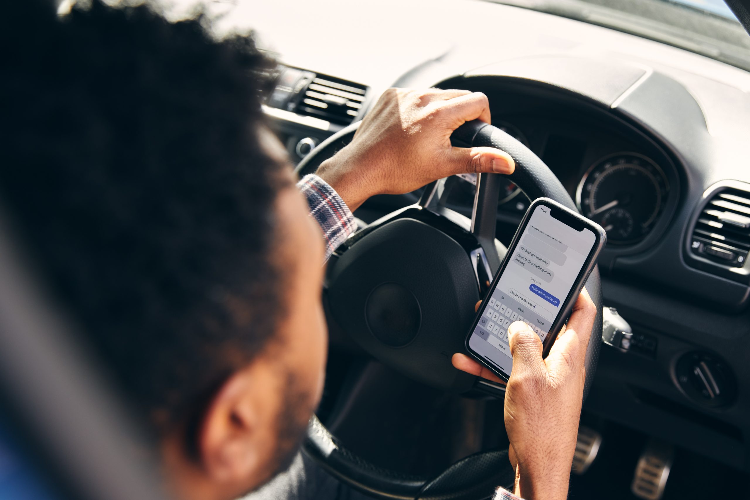 Cellphone distractions are the biggest culprit in road safety