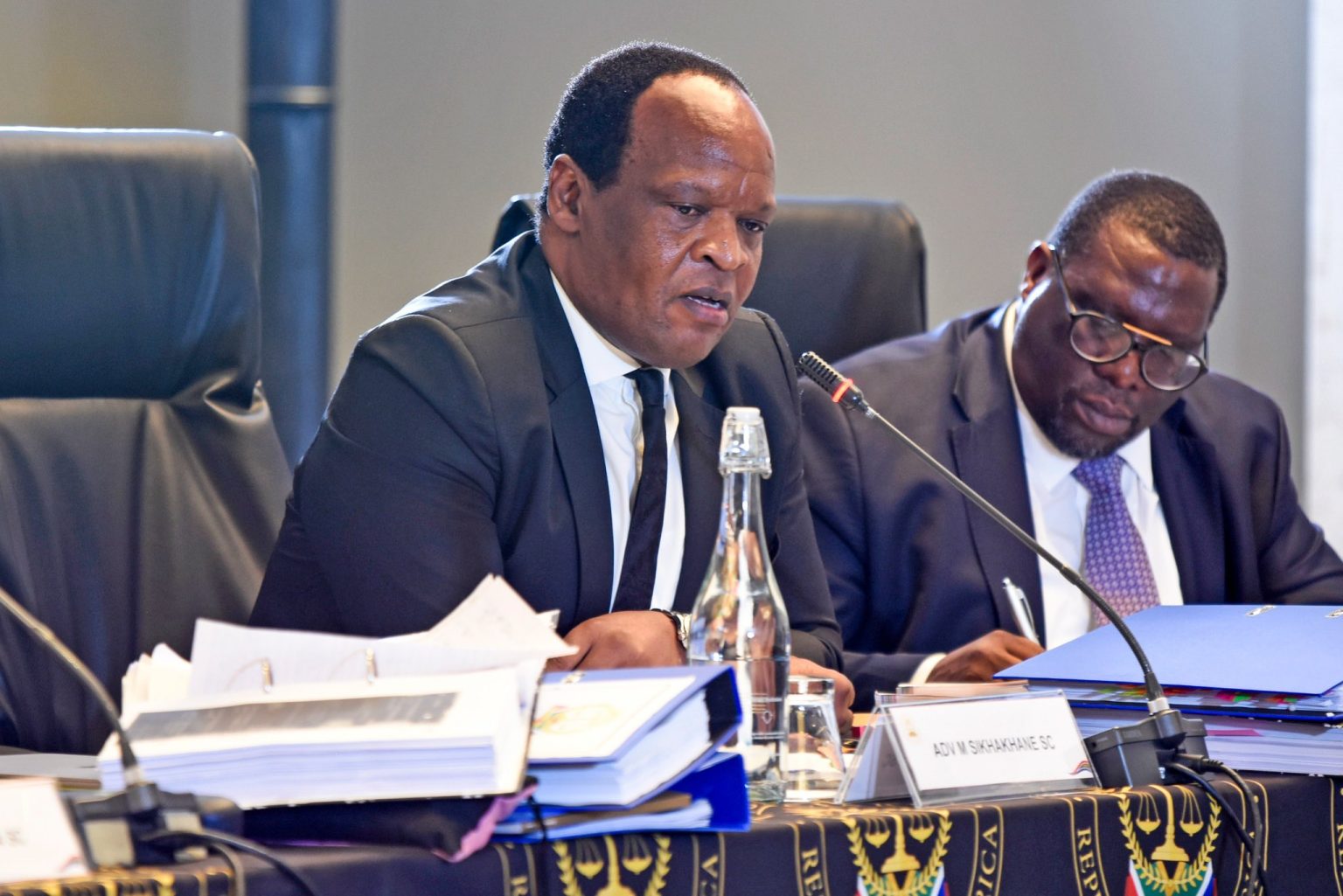 Judge Mbenenge complainant accused of omitting own ‘disgusting’ messages