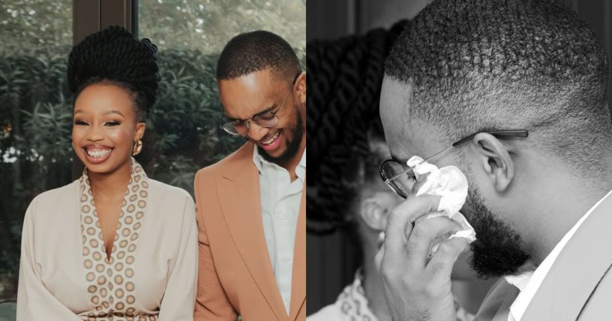 Candice Modiselle marks 2 months of marriage with intimate wedding ...