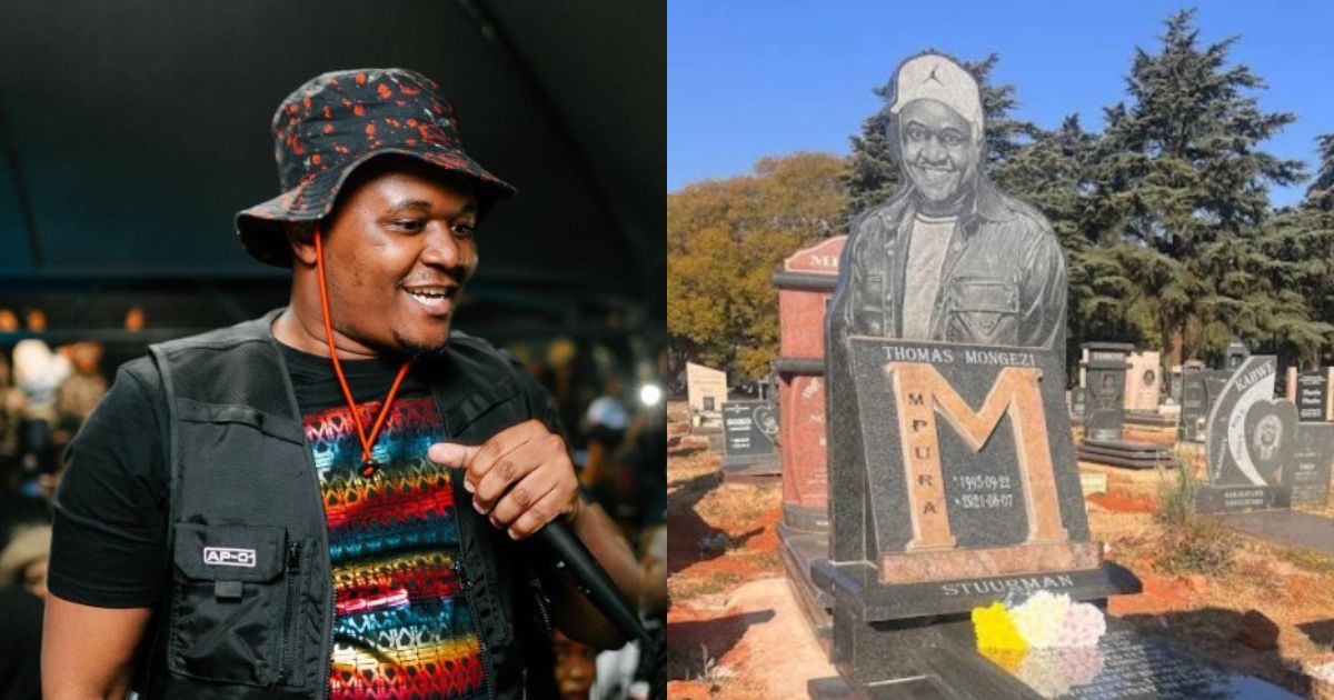 PICS: Mpura’s tombstone gets a makeover