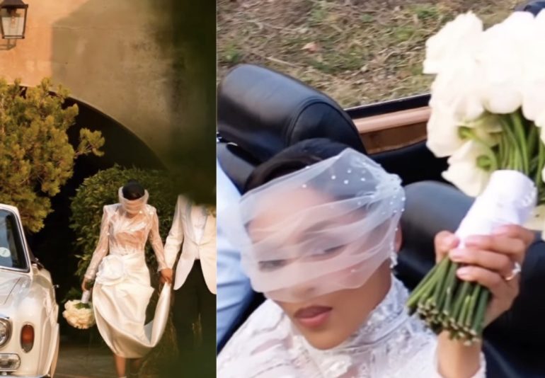 WATCH: Inside Kefilwe Mabote's intimate wedding ceremony