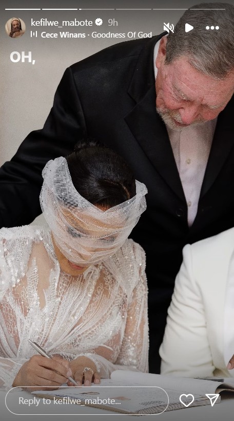 PICS: Influencer Kefilwe Mabote hints she’s married