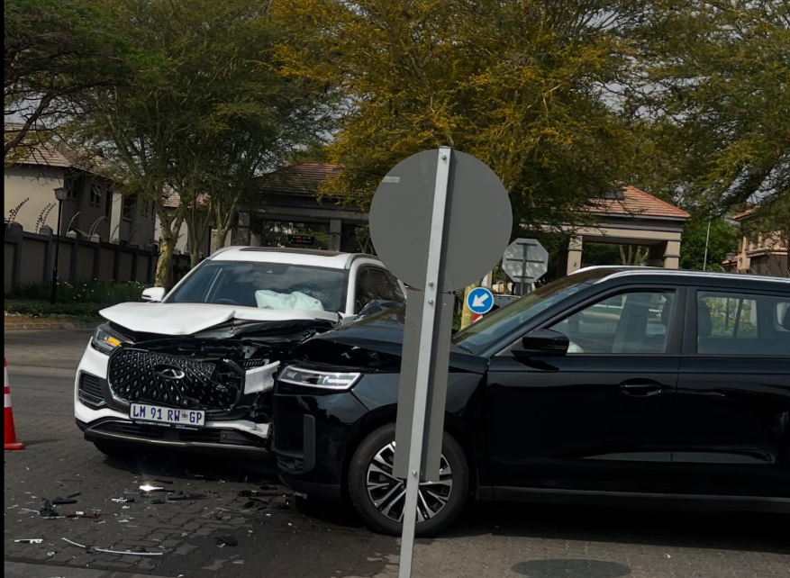 Celeste Ntuli survives serious car crash