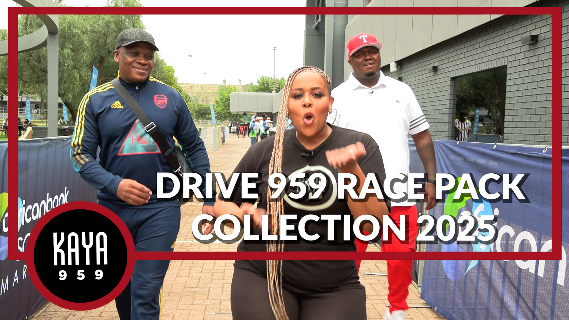 WATCH: Drive 959 race pack collection: African Bank Soweto Marathon ...