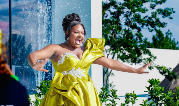 Looks: A dive into Grace Mondlana’s glamorous year-end function