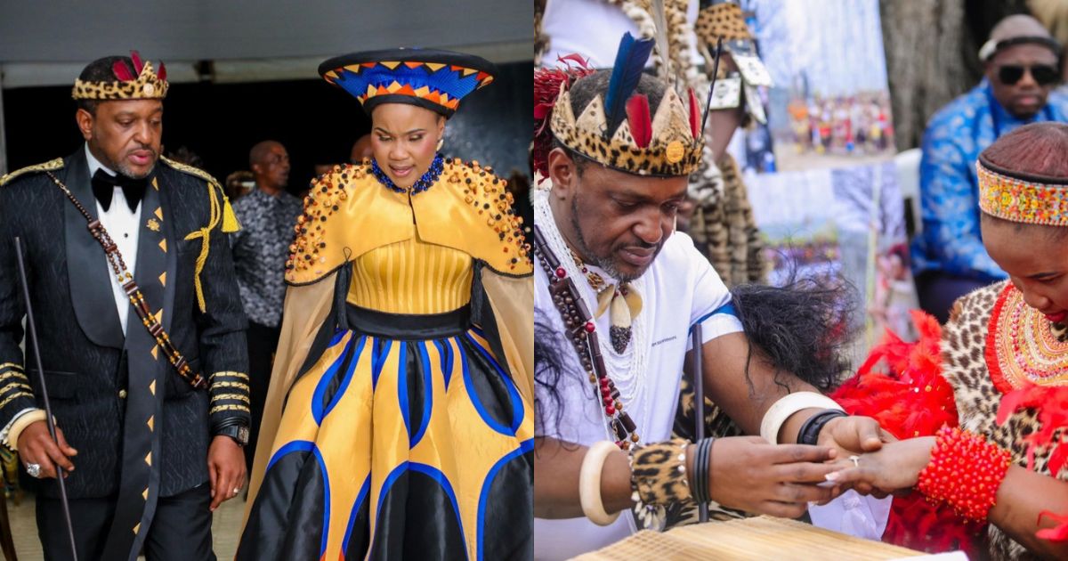 Inside King Misuzulu and Queen Nomzamo kaMyeni’s lavish traditional wedding
