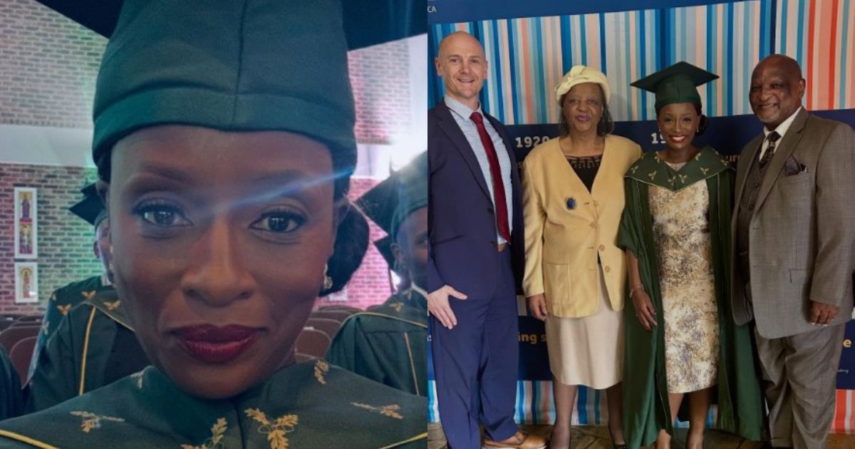 Former Isidingo actress Hlubi Mboya graduates with Executive MBA